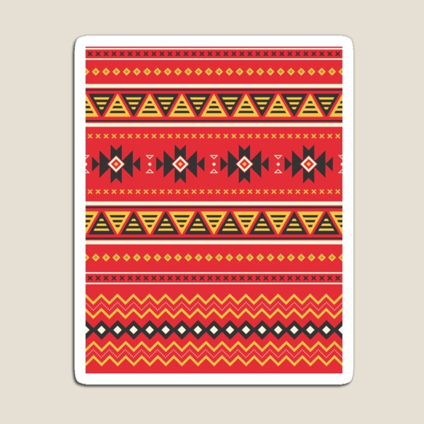 "Traditional Weaved Igorot Philippines Tribal Pattern" Magnet for Sale ...