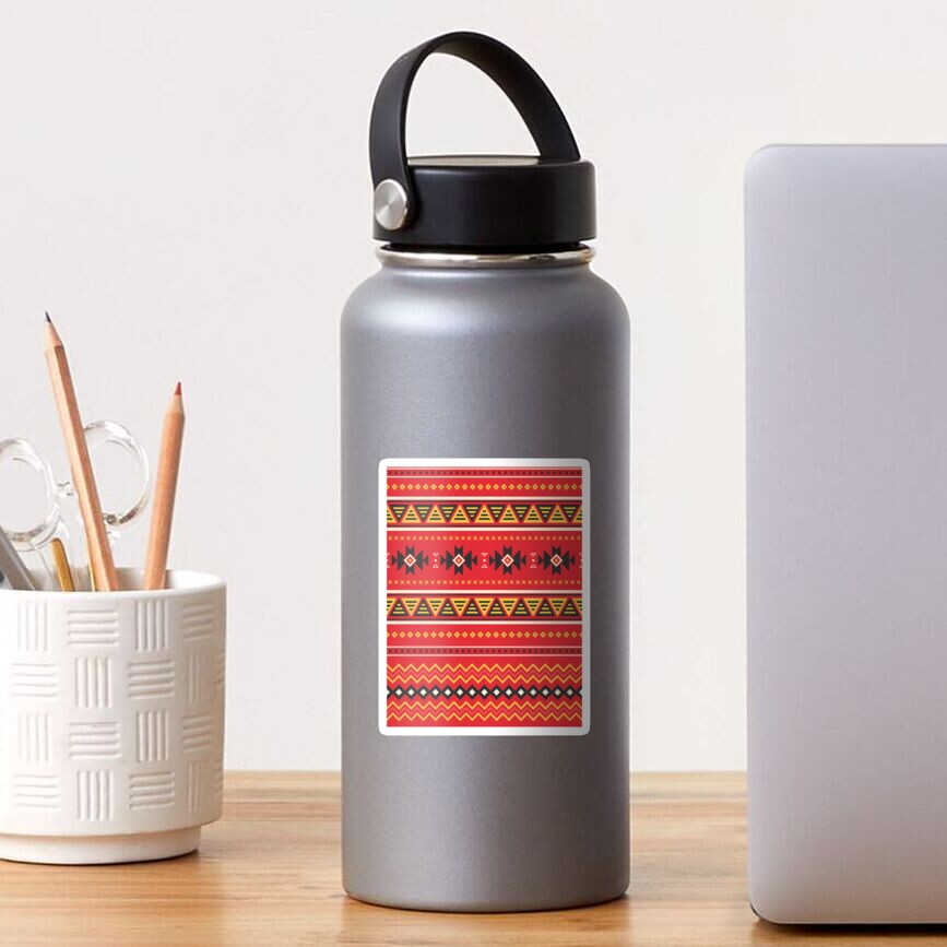 "Traditional Weaved Igorot Philippines Tribal Pattern" Sticker for Sale ...