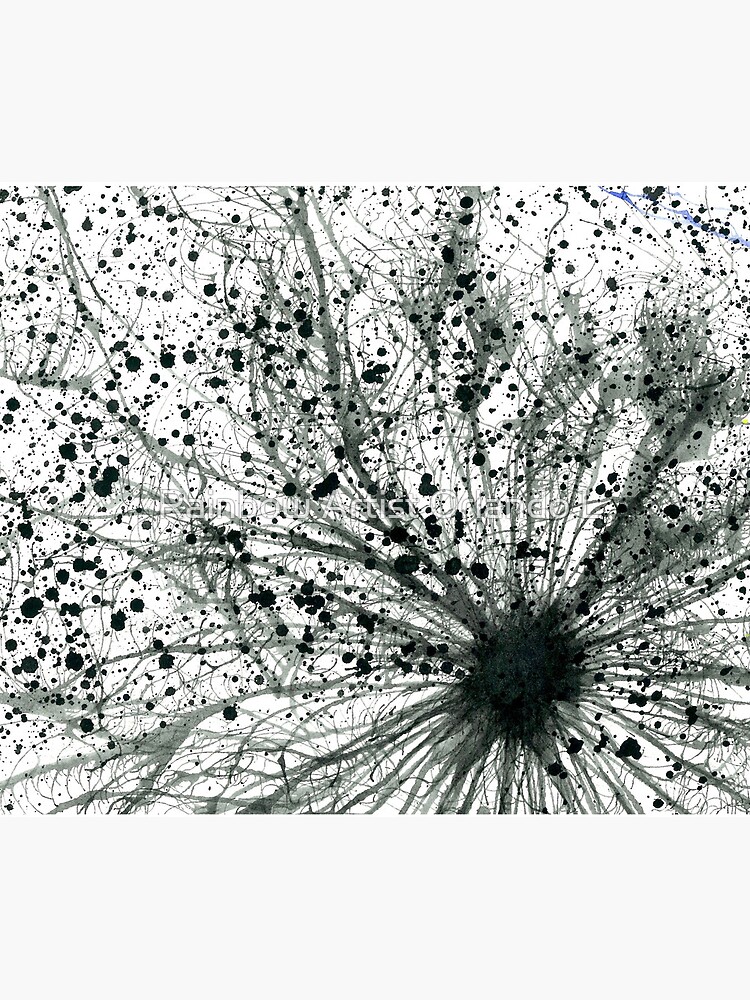 "Nucleus Of Souls #204 Grayscale Monotone Hand-painted Original ...
