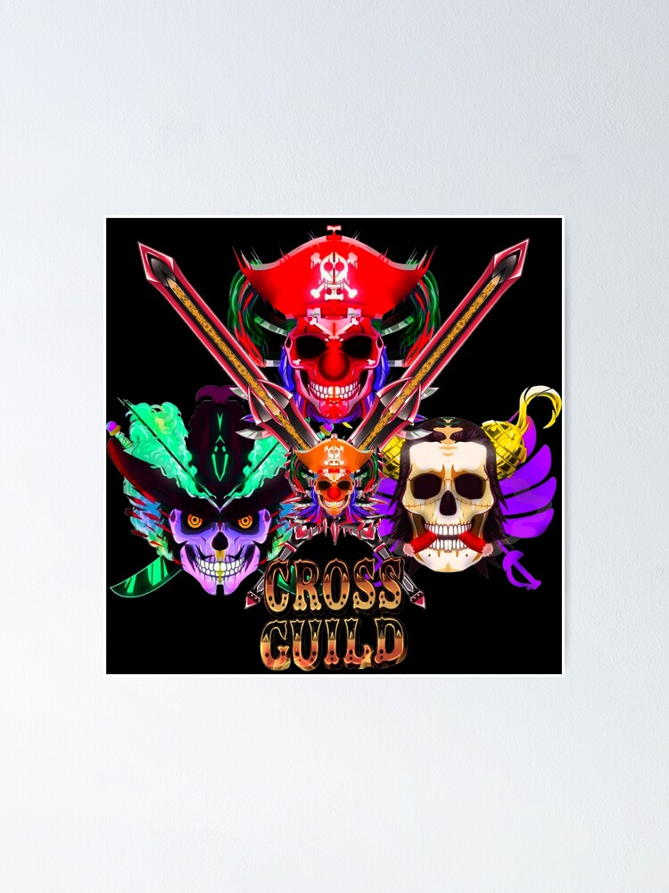 "cross guild one piece " Poster for Sale by Creations7 | Redbubble