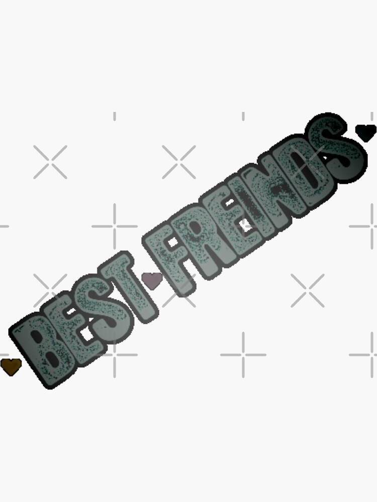 "Best Friend Emoji" Sticker for Sale by Happymaker2022 | Redbubble