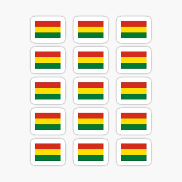 "Bolivia - Bolivian Flag Pack" Sticker for Sale by FlagsWorld | Redbubble