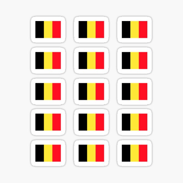 "Belgium - Belgian Flag Pack" Sticker for Sale by FlagsWorld | Redbubble