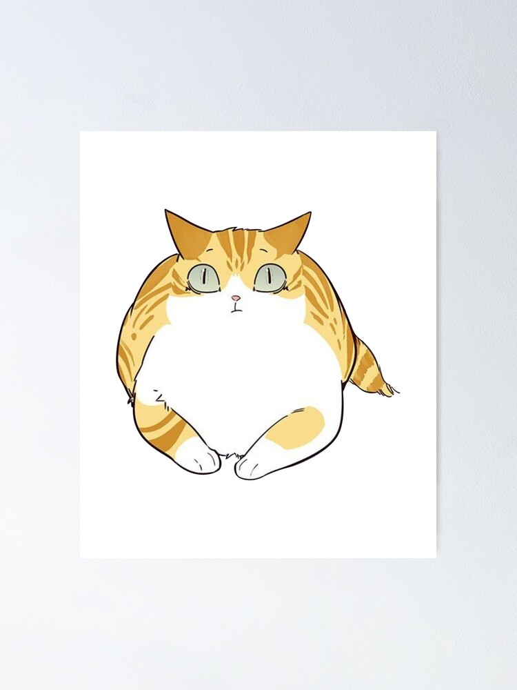 "Kayden Cat Eleceed Chubby" Poster for Sale by iFunTees | Redbubble
