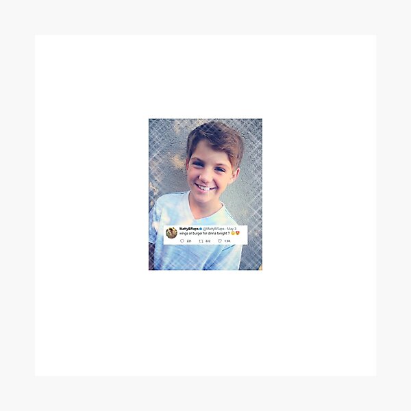 "Mattybraps" Photographic Print for Sale by bri-zy | Redbubble