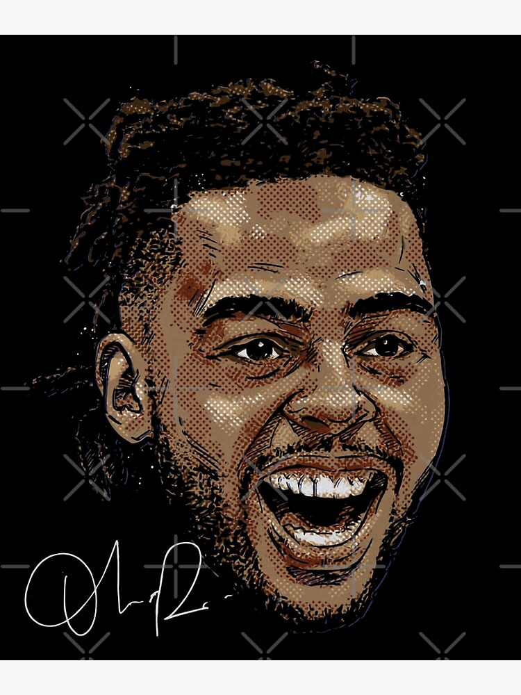 "D'Angelo Russell Smile" Poster for Sale by richardreesep | Redbubble