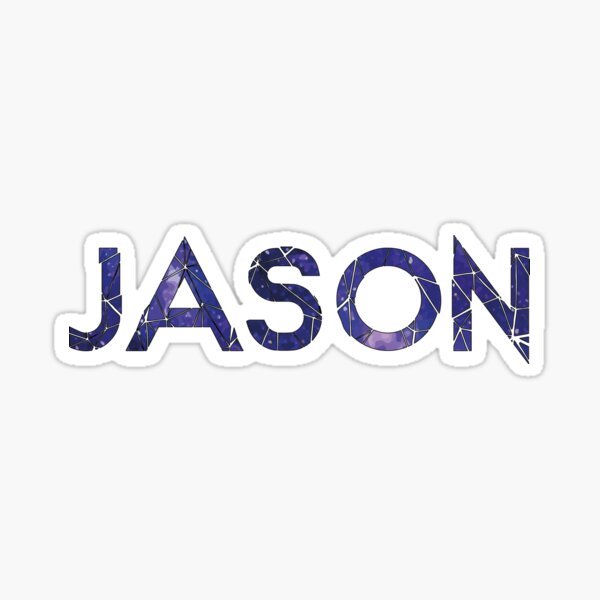 "JASON Name I - My name is JASON - typography name - Galaxy Vibe ...