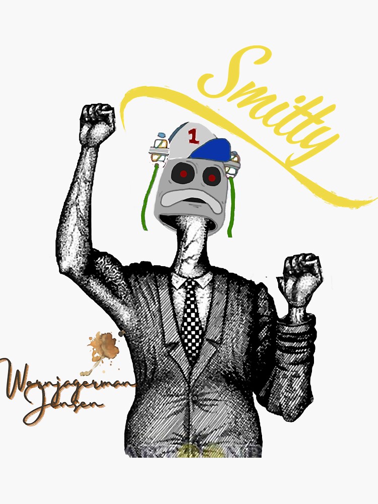 "Number One Smitty Werbenjagermanjensen Trending 2022" Sticker for Sale ...