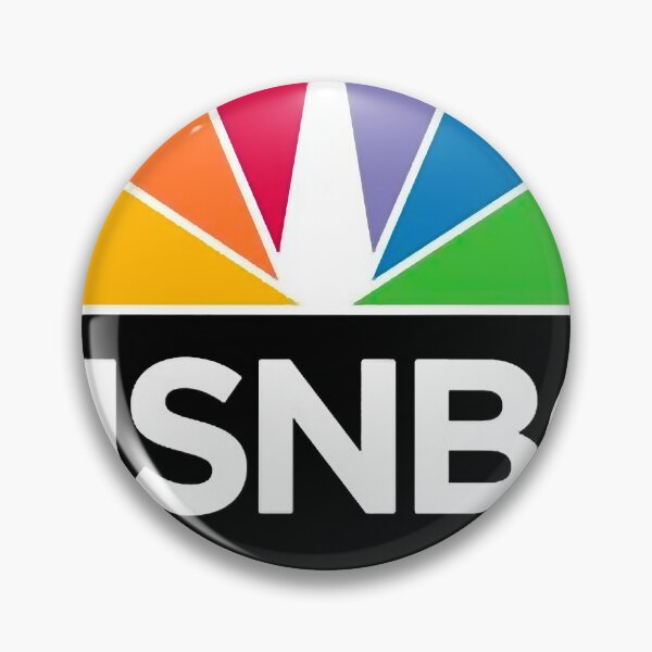 "MSNBC Logo Classic " Pin for Sale by HENDRIKMARTEN | Redbubble