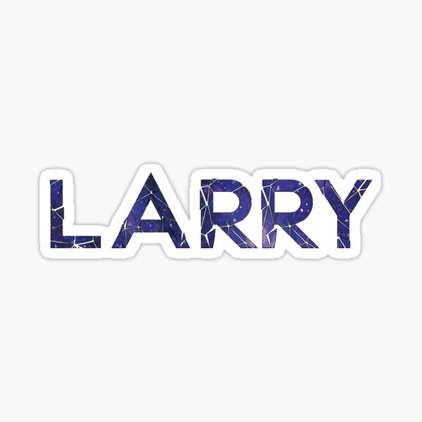 "LARRY Name I - My name is LARRY - typography name - Galaxy Vibe ...