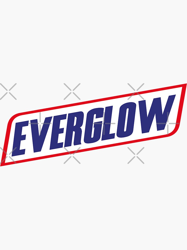 "Everglow Snicn " Sticker for Sale by AliffStudio | Redbubble