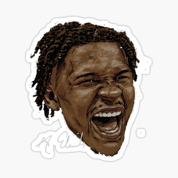 "Anthony Edwards Scream" Sticker for Sale by richardreesep | Redbubble