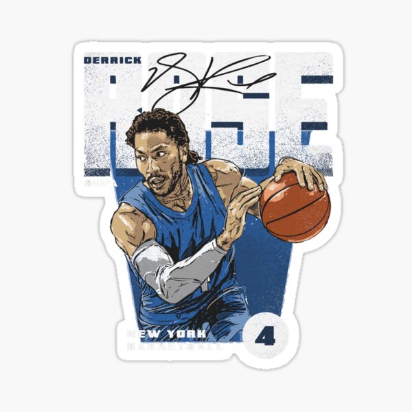 "Derrick Rose Premiere" Sticker for Sale by richardreesep | Redbubble