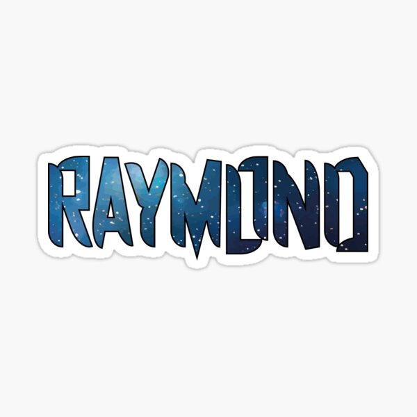 "RAYMOND Name IV - My name is RAYMOND - typography name - Galaxy Vibe ...