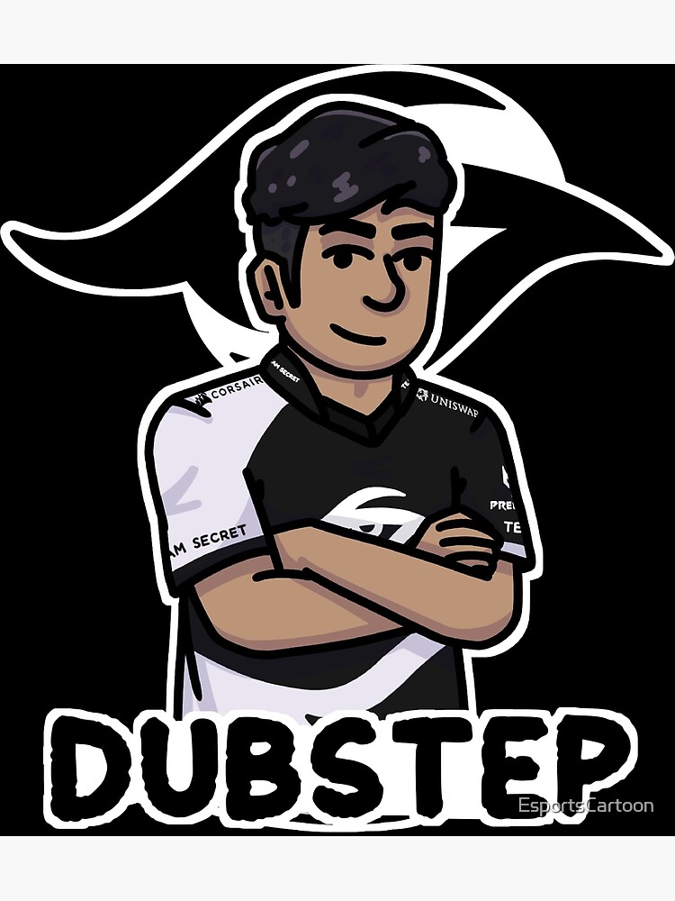 "Team Secret DubsteP 2022" Poster for Sale by EsportsCartoon | Redbubble