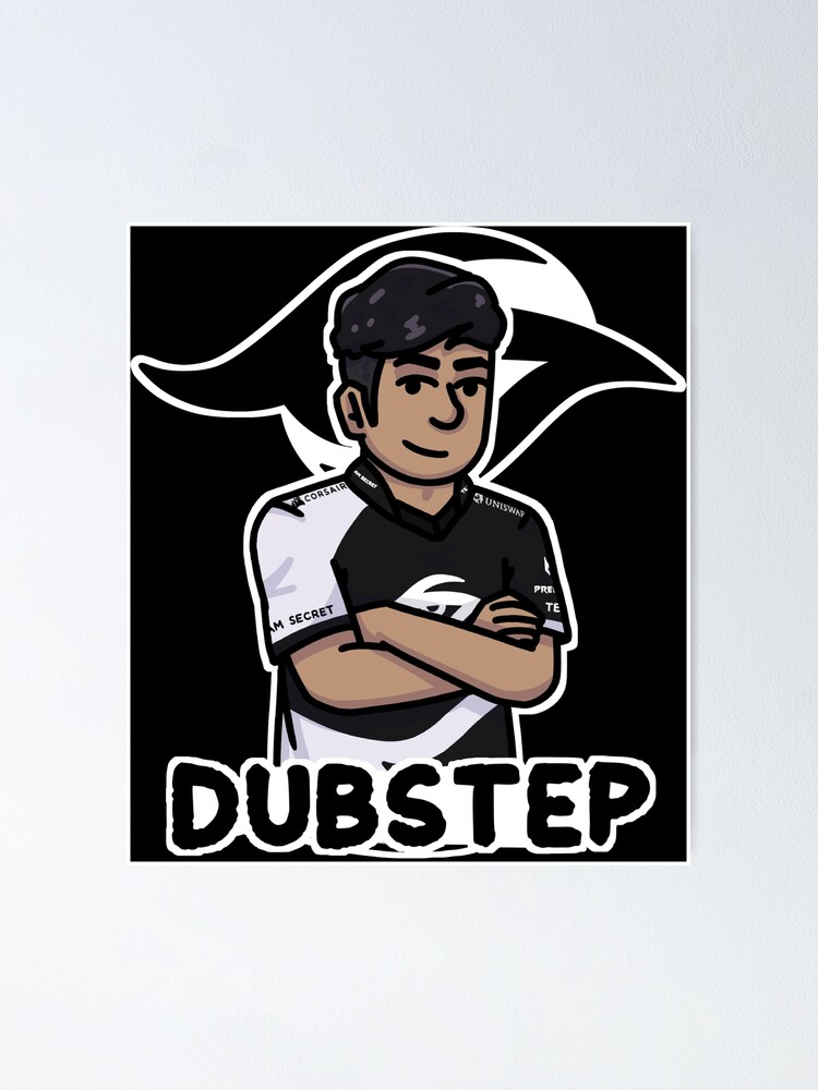 "Team Secret DubsteP 2022" Poster for Sale by EsportsCartoon | Redbubble
