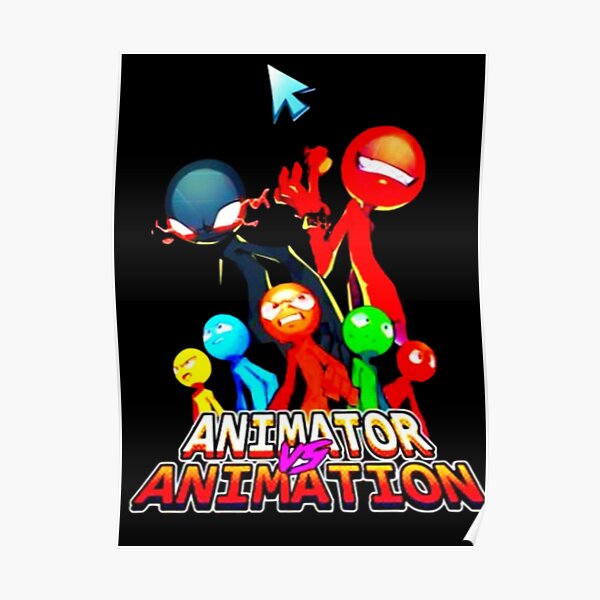 "Alan Becker" Poster for Sale by SOPHIA-AR | Redbubble