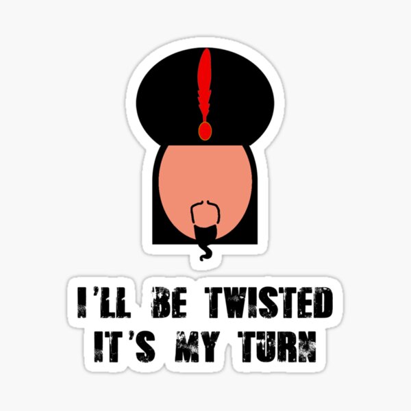 "Jafar Twisted " Sticker for Sale by KaChinsughan | Redbubble