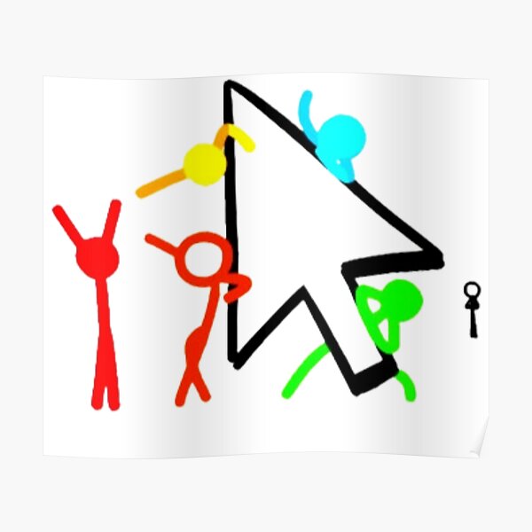 "Alan Becker" Poster for Sale by SOPHIA-AR | Redbubble