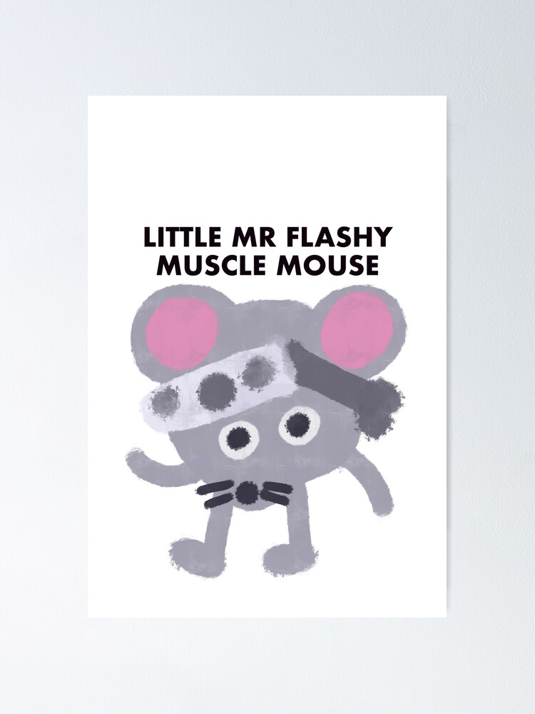 Póster «Demon Slayer Little Mr Flashy Músculo Ratón» de CryBabyStudio ...