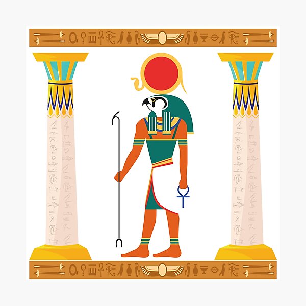 Lámina fotográfica «antiguo egipto tutenkhamon: faraón | arte egipcio ...