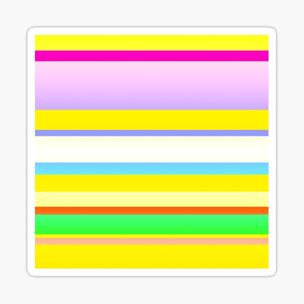 "Kidcore style pattern | kidcore color palette" Sticker for Sale by ...