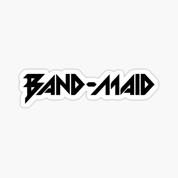 "Band Maid " Sticker for Sale by 4foru | Redbubble