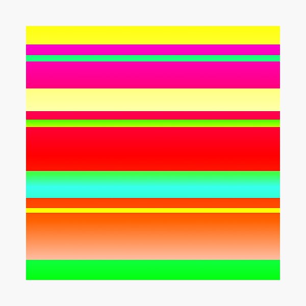 "Kidcore style pattern | kidcore color palette" Photographic Print for ...