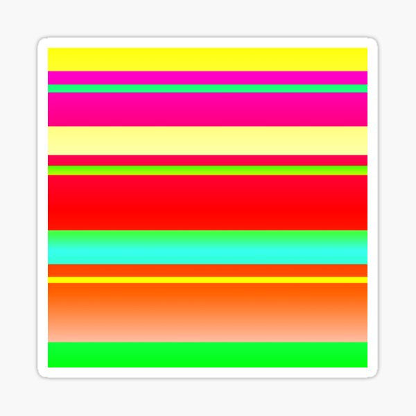 "Kidcore style pattern | kidcore color palette" Sticker for Sale by ...