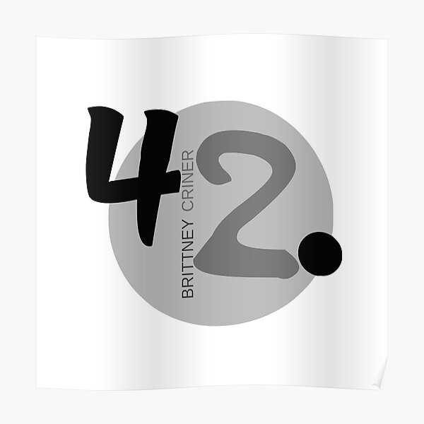 "Brittney Criner 42" Poster for Sale by NikolaShoop | Redbubble