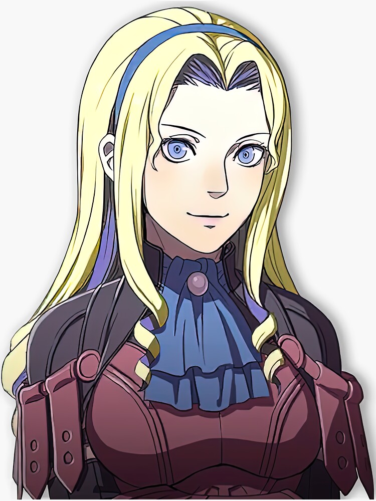 "Constance. Portrait 5 years later - Fire Emblem Three Houses" Sticker ...