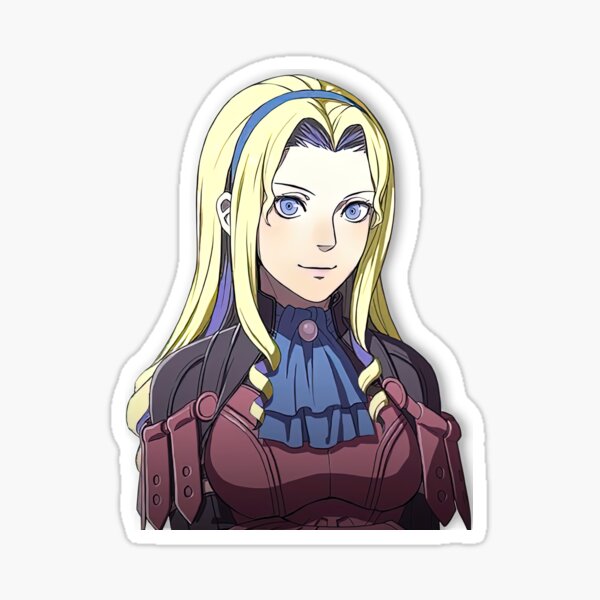 "Constance. Portrait 5 years later - Fire Emblem Three Houses" Sticker ...