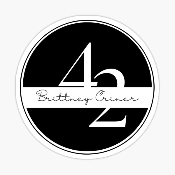 "Brittney Criner 42" Sticker for Sale by NikolaShoop | Redbubble