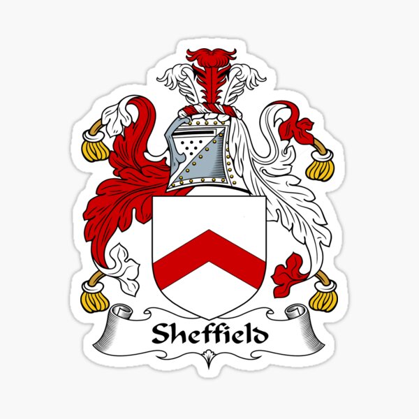 "Sheffield" Sticker for Sale by HaroldHeraldry | Redbubble