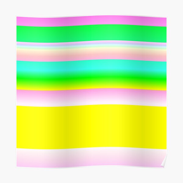 "Copy of Kidcore style pattern | kidcore color palette" Poster for Sale ...