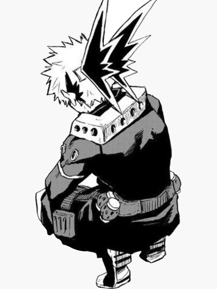 "Bakugo" Sticker for Sale by TanjaSkrkic | Redbubble