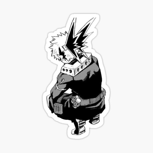 "Bakugo" Sticker for Sale by TanjaSkrkic | Redbubble