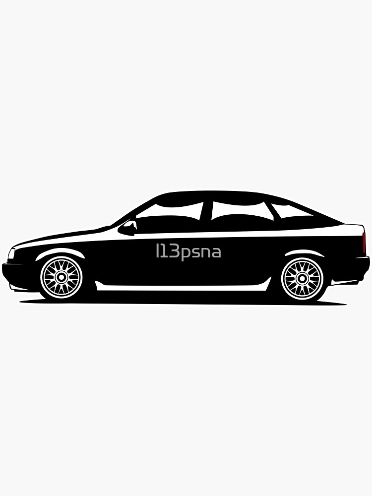 "Vectra A Cavalier MK3 Side Artwork" Sticker for Sale by l13psna ...