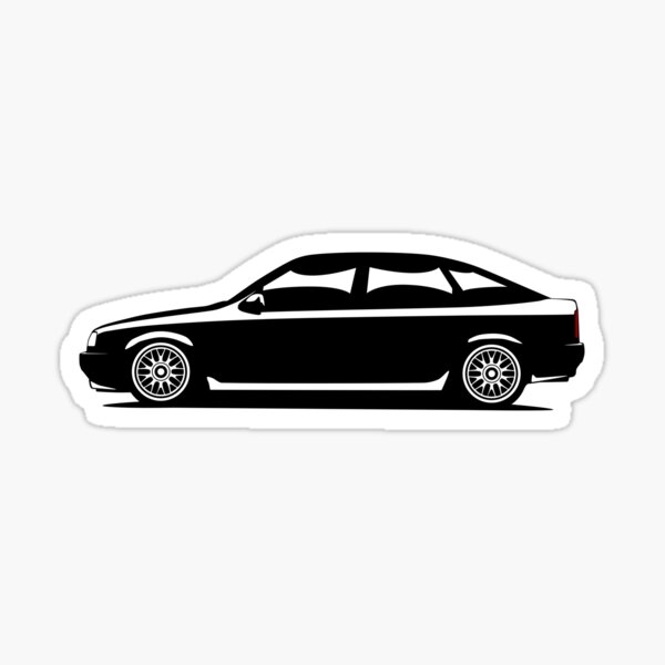 "Vectra A Cavalier MK3 Side Artwork" Sticker for Sale by l13psna ...
