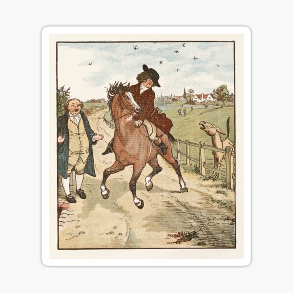 " The Diverting History of John Gilpin pl6 (1887) Randolph Caldecott ...