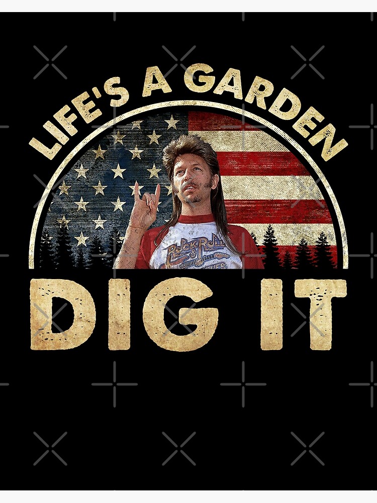 Póster «Joe Dirt Life's A Garden Dig It Vintage, Joe Dirt Dig It ...