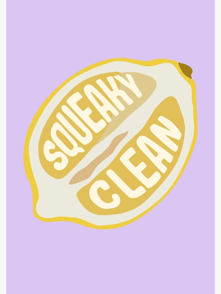 Lámina fotográfica «Squeaky Clean Bathroom Art, tipográfico ...