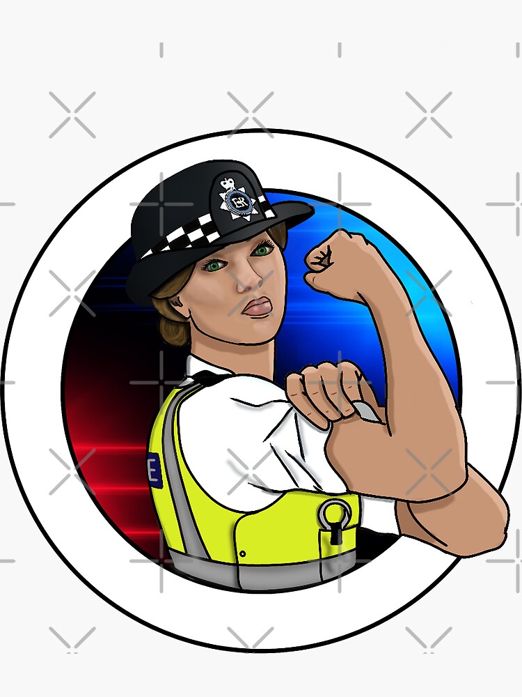 "Police Officer" Sticker for Sale by Gibbo184 | Redbubble