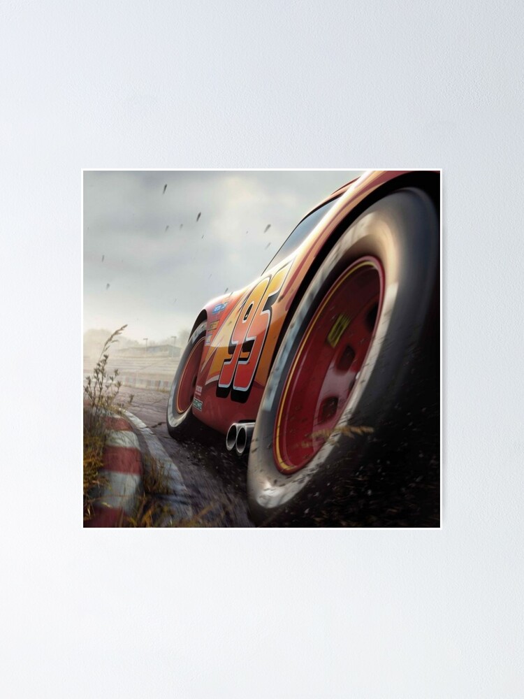 "Lightning Mcqueen " Poster for Sale by ALAnimes | Redbubble