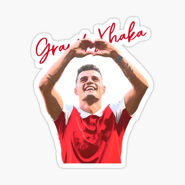 Pegatina for Sale con la obra «Granito xhaka» de Truefans | Redbubble