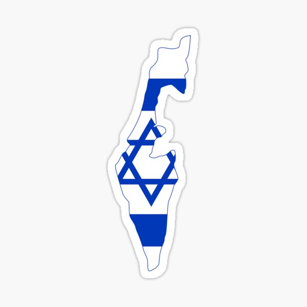 Israel Flag Stickers | Redbubble