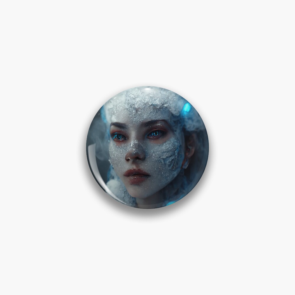 "Snow Queen 8k" Sticker for Sale by Sarafraschi | Redbubble