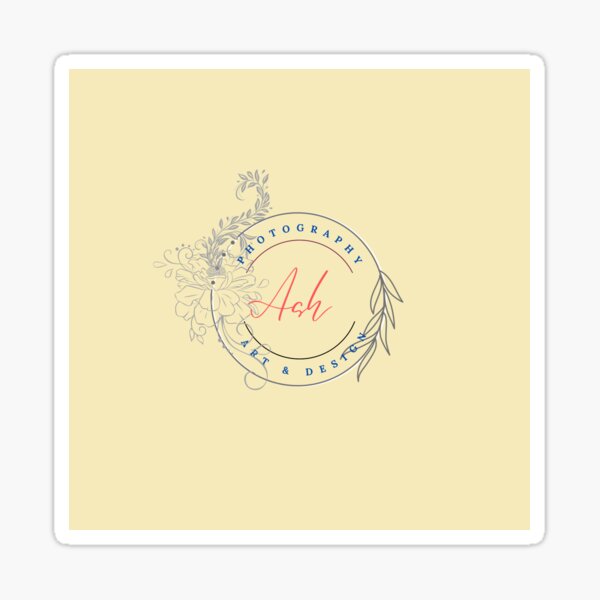 "ASH " Sticker for Sale by Powerpuff2211 | Redbubble