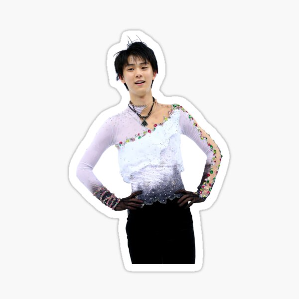"yuzuru hànyu" Sticker for Sale by Spacesx | Redbubble