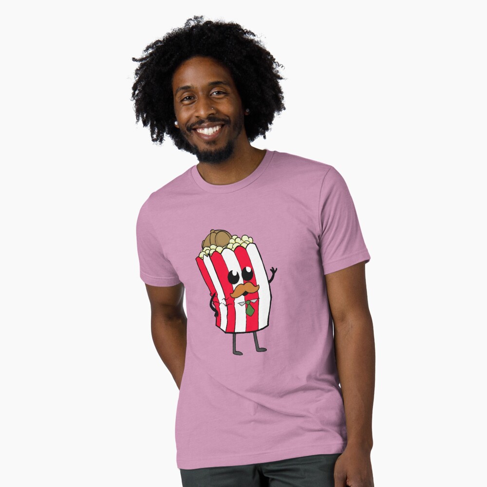 "Detective Popcorn and his Buttery Goodness!" Sticker for Sale by ...